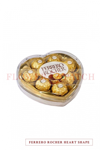 Ferrero Rocher Chocolates Heart Shape | Chocolates | Flower Patch ...