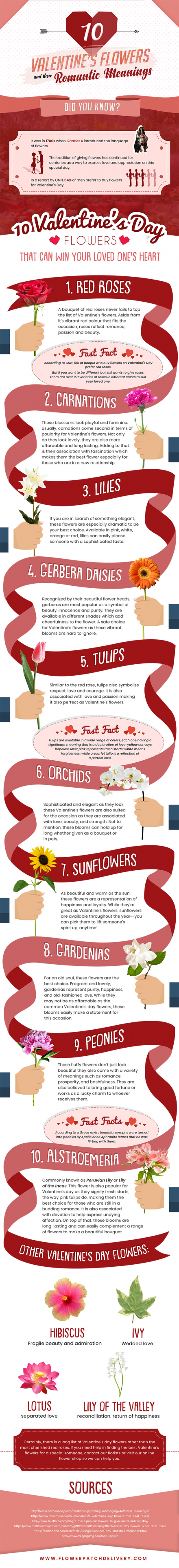 10 Valentine’s Flowers and their Romantic Meanings | Blog | Flower ...